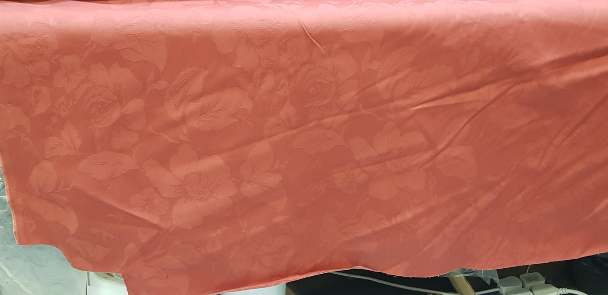 Madder Red Damask Fabric – Herts Specialist Fabrics