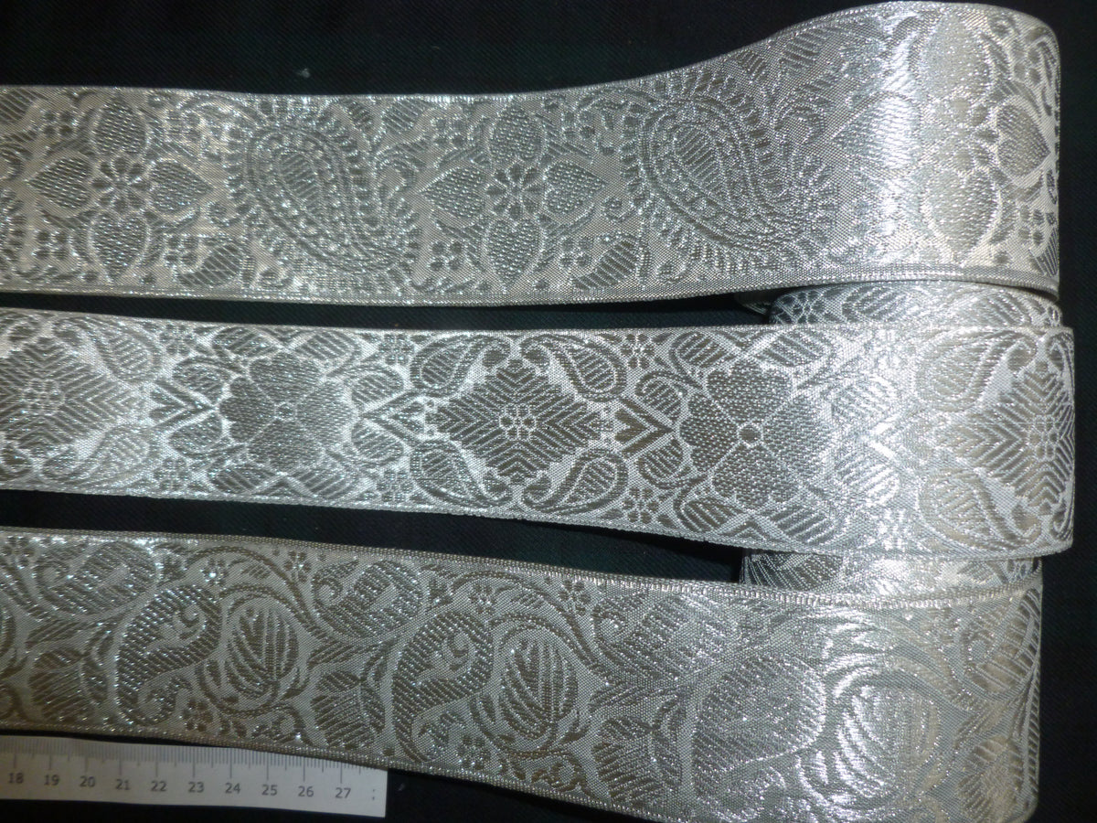 Silver Wire Braids. – Herts Specialist Fabrics
